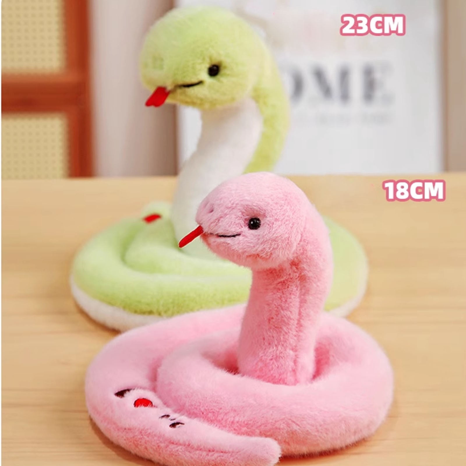 Uuowzo Snake Couple Plushies Wedding Gifts Stuffed Snake Toy Cute Furry ...