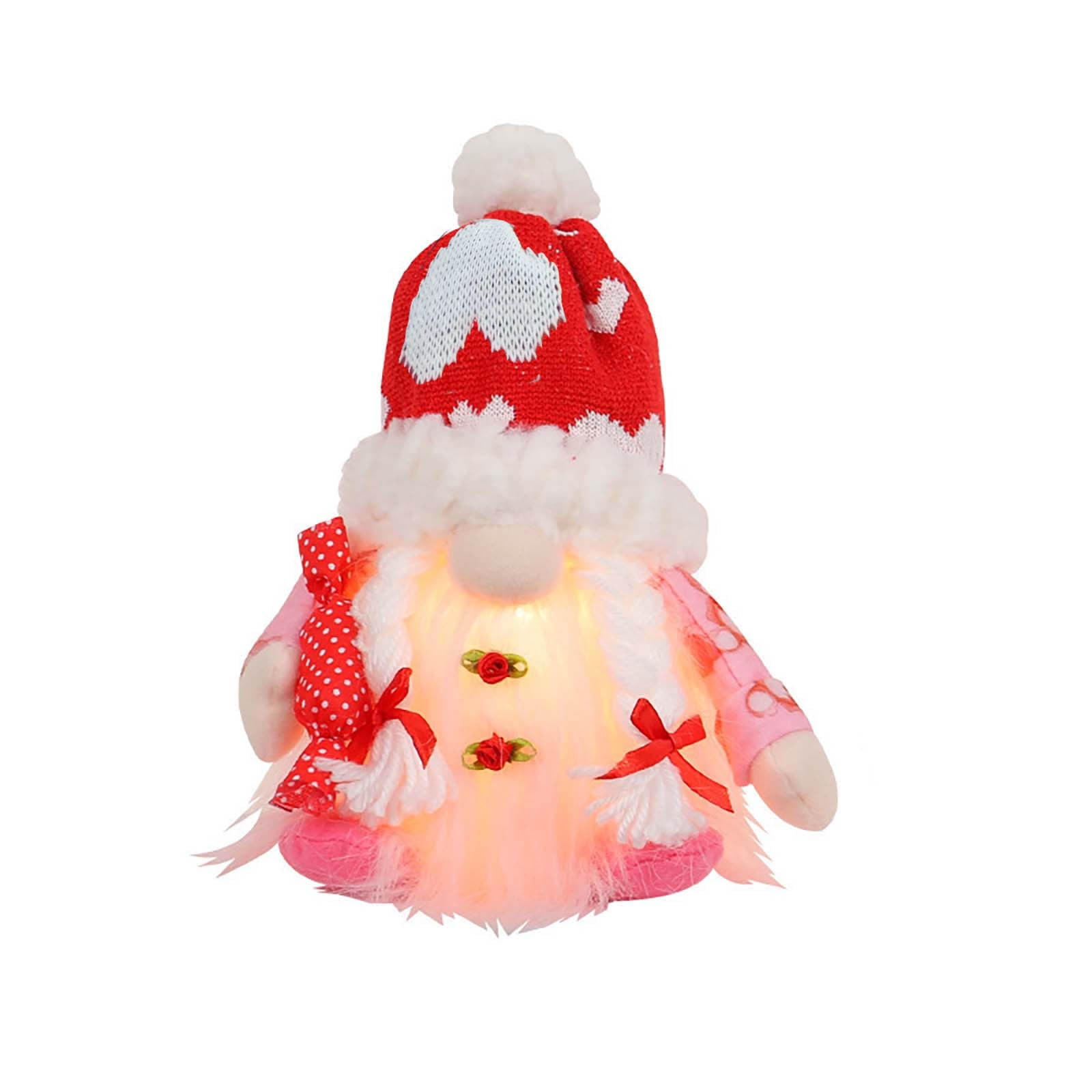Uuowzo Valentine's Day Rudolf Faceless Doll Gift Decoration Doll ...