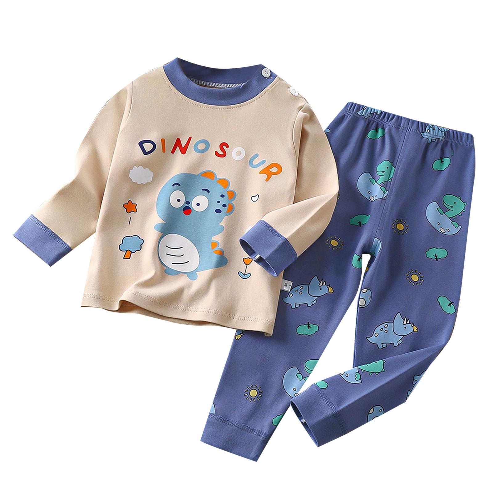 ZHUASHUM Babys Boys Girl Pajamas Spring Comfortable Children'S ...
