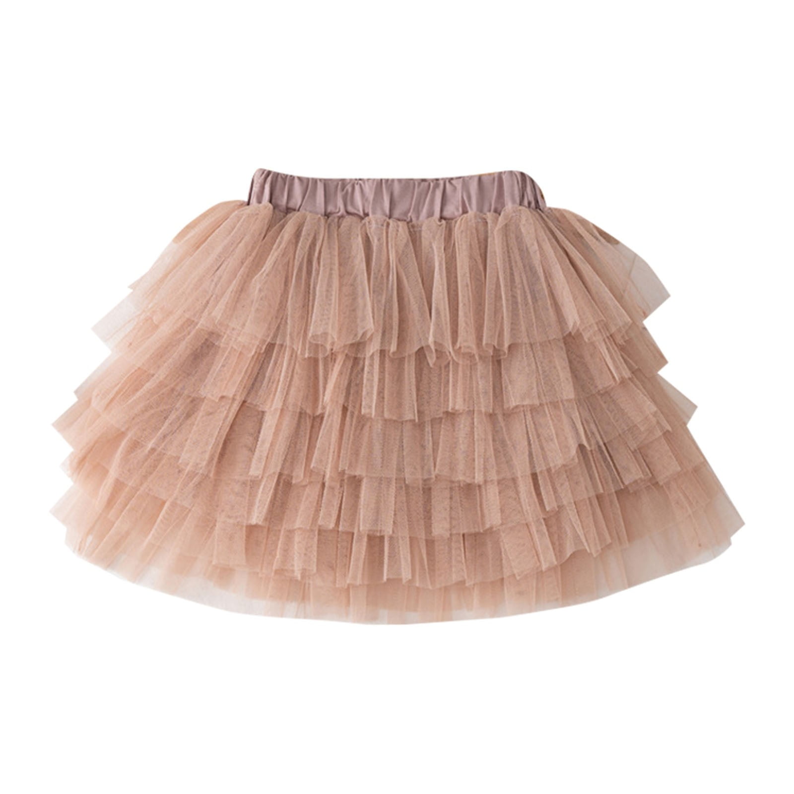 Uuszgmr Little Child Girls Short Ballet Tulle Tutu Skirt Mesh Short ...