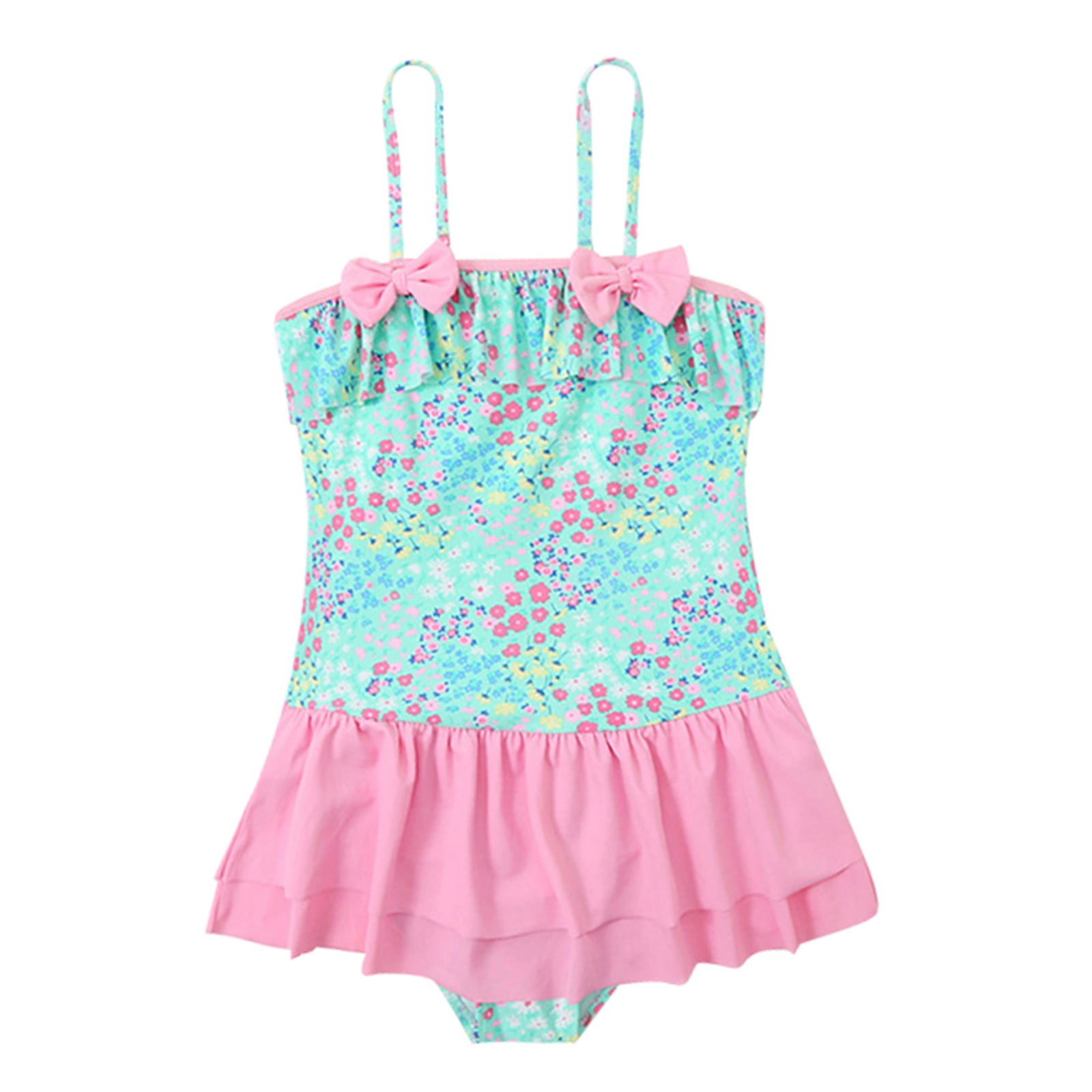 Uuszgmr Toddler Children'S Girls One Pices Swimsuit Jumpsuit Sports ...