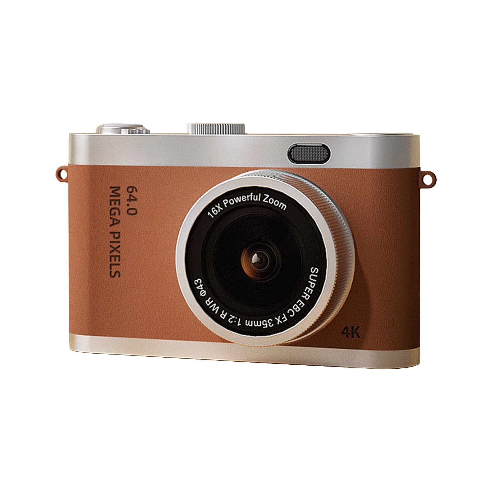 Uutvery HD Digital Camera with Front and Rear Lenses, 1280x1080P ...