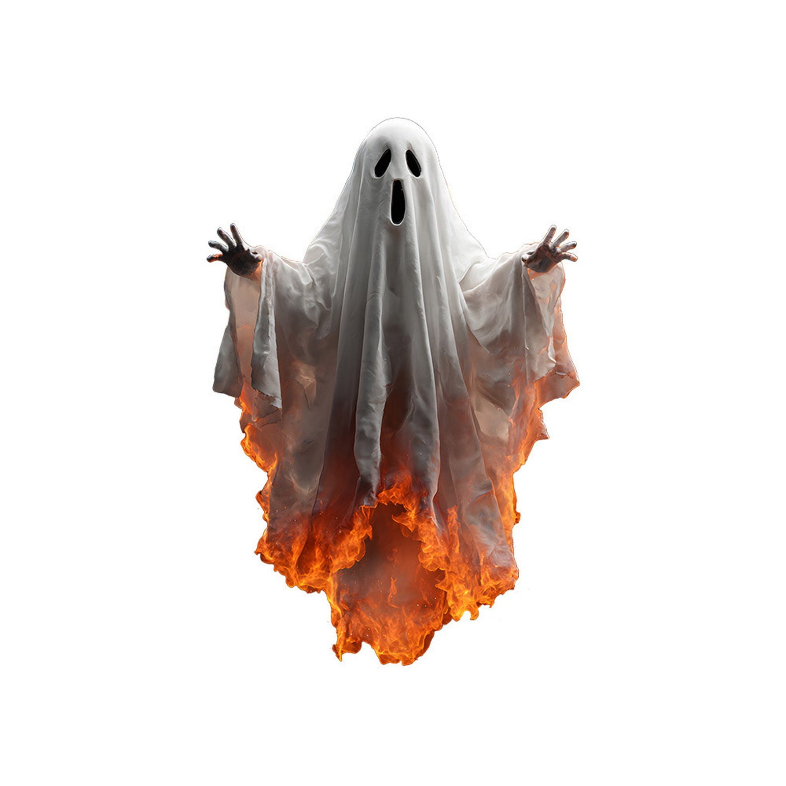 Uutvery Halloween Ghost Window Cling Stickers Window Clings Decor ...