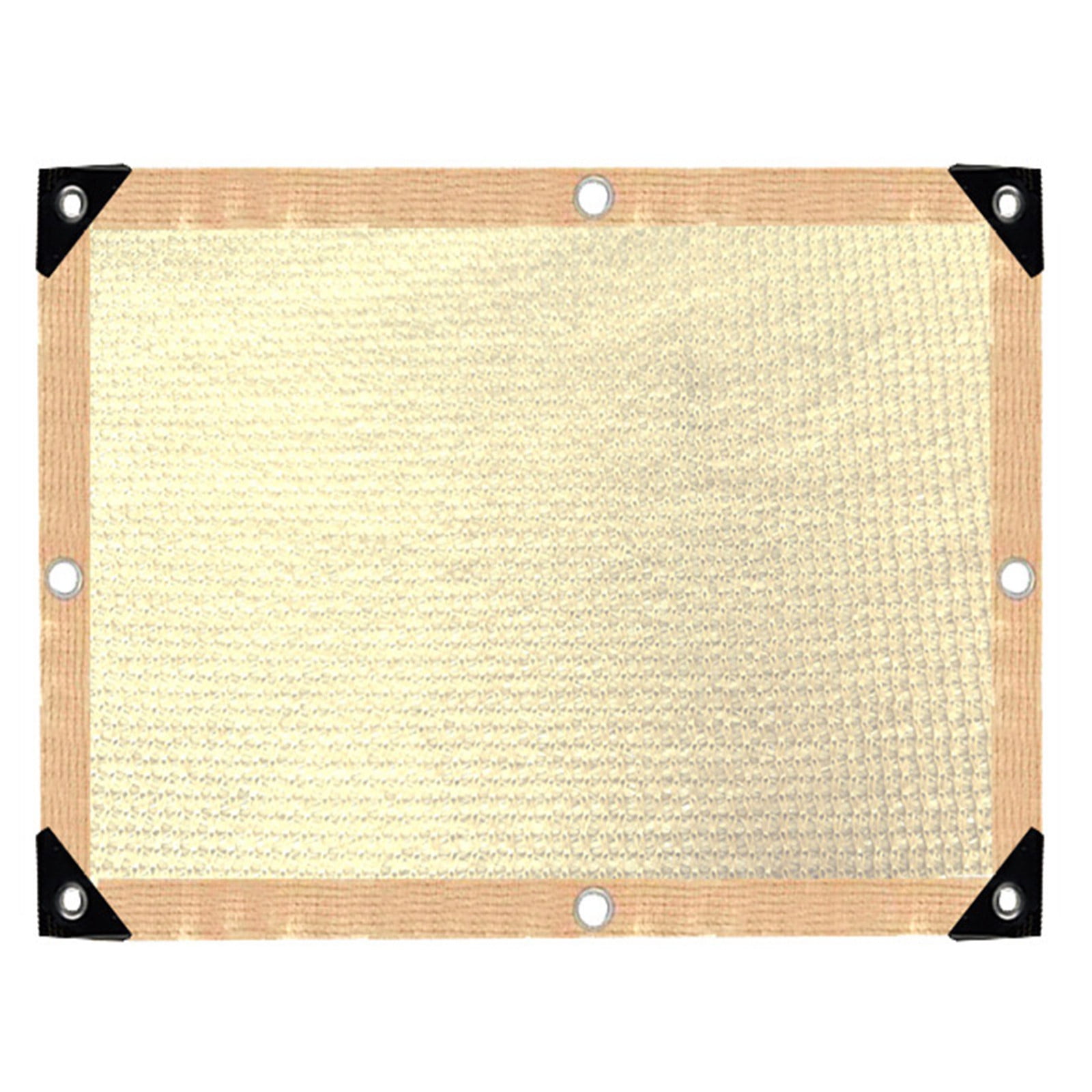 Uutvery Sun Shade Sail Rectangle Canopy Sail Shade Cover Heavy Duty UV ...