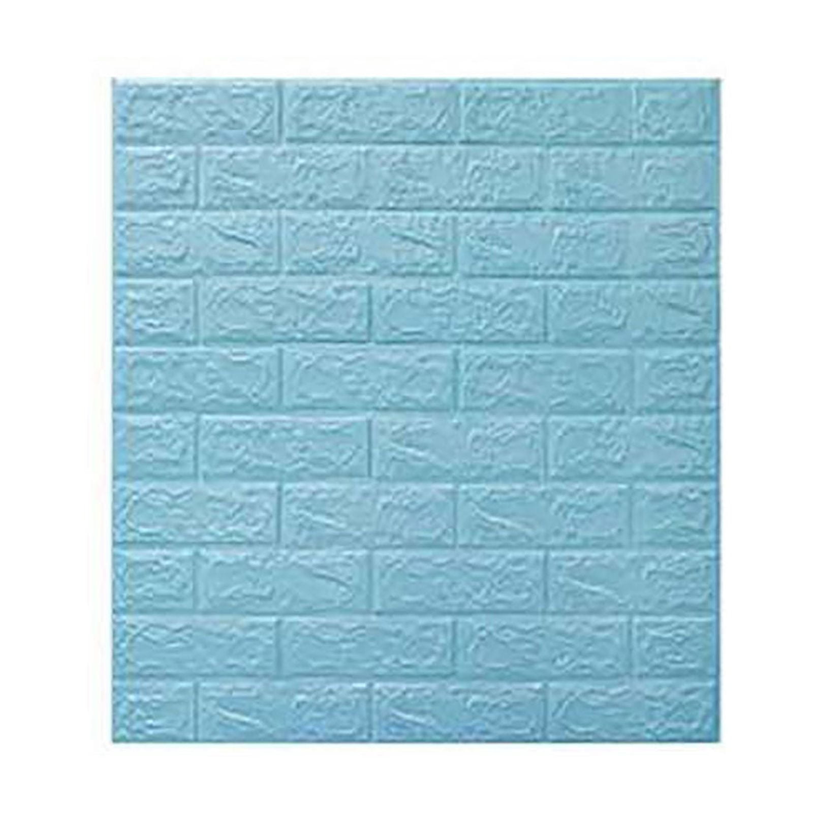 Uutvmp 3D Self-Adhesive Brick Wallpaper, 27.5x30 Inches, Waterproof EVA ...