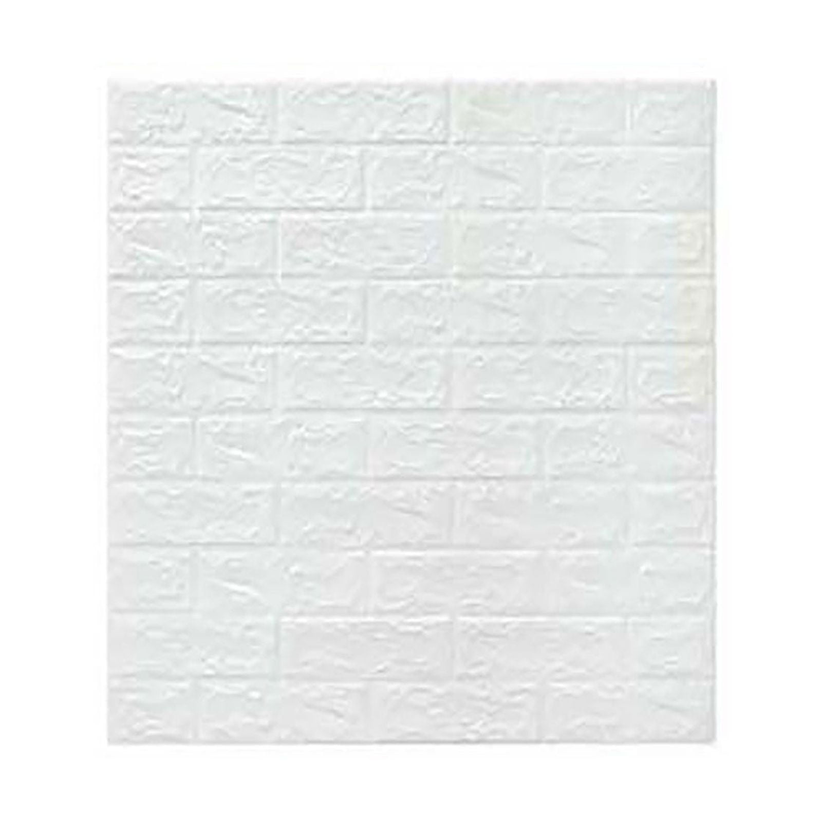 Uutvmp 3D Self-Adhesive Brick Wallpaper, 27.5x30 Inches, Waterproof EVA ...