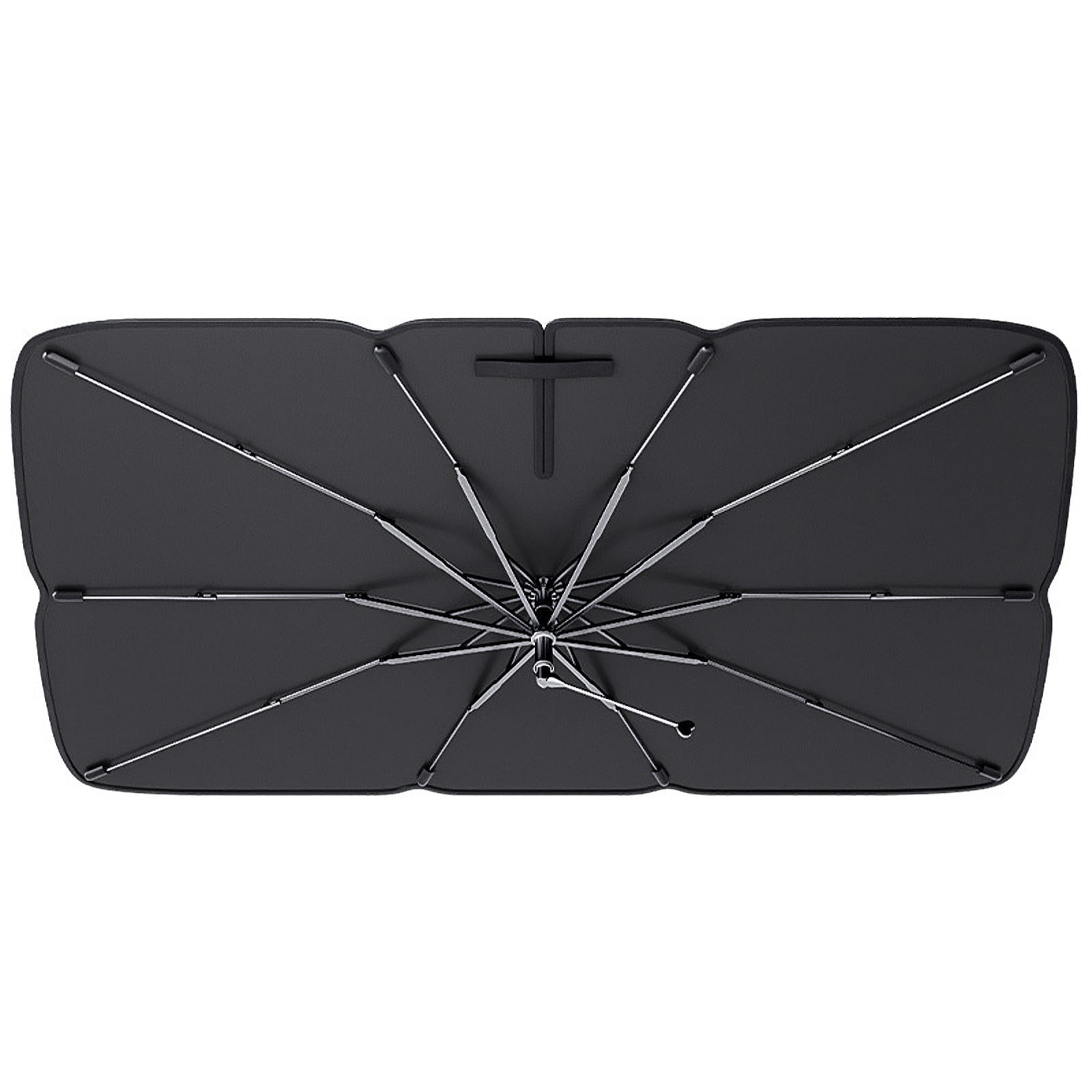 Uutvmp Car Sunshade, Umbrella Front Windshield, Portable Allseason ...