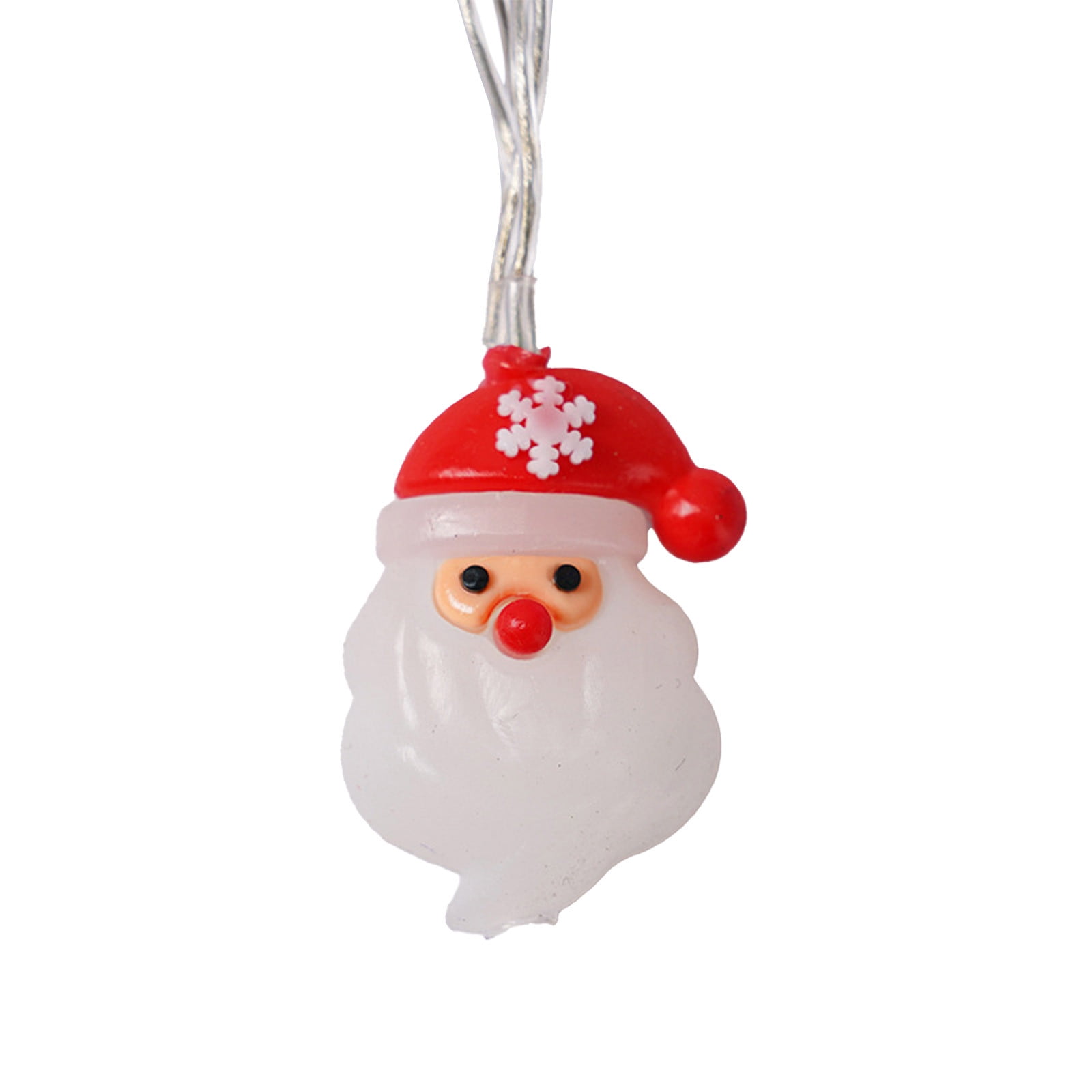 Uutvmp Christmas Santa Claus String Lights, 4.92Ft Christmas Santa ...