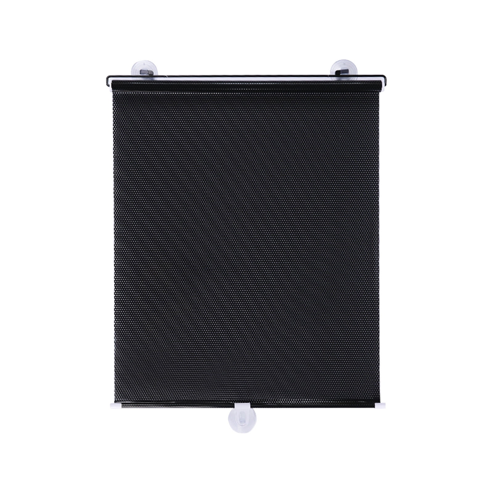 Uutvmp No Drilling Retractable Roller Window Shades with 3 Suction Cups, Temporary Blackout ...