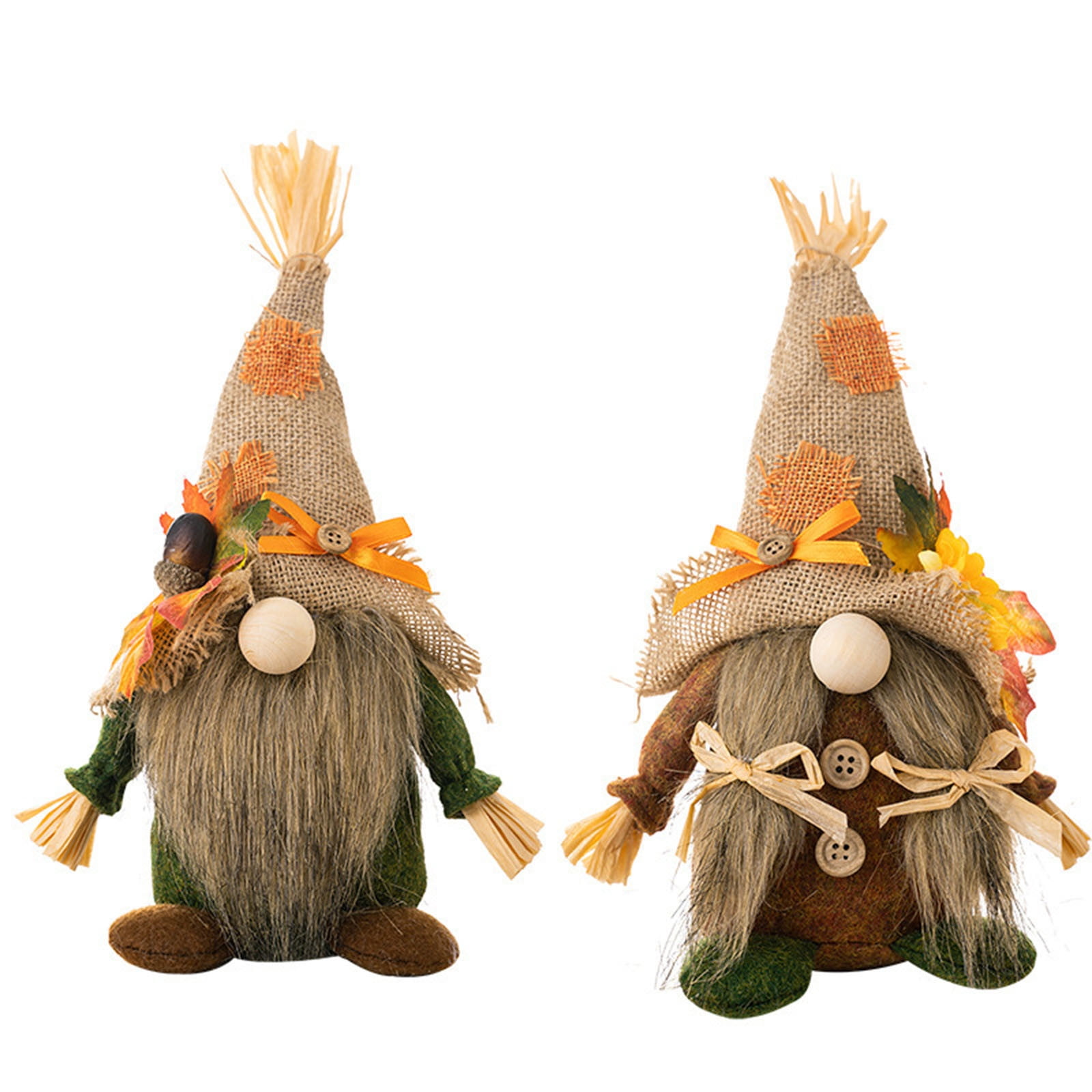 Uutvmp Fall Gnomes Decorations, Handmade Swedish Tomte Elf Figurines ...