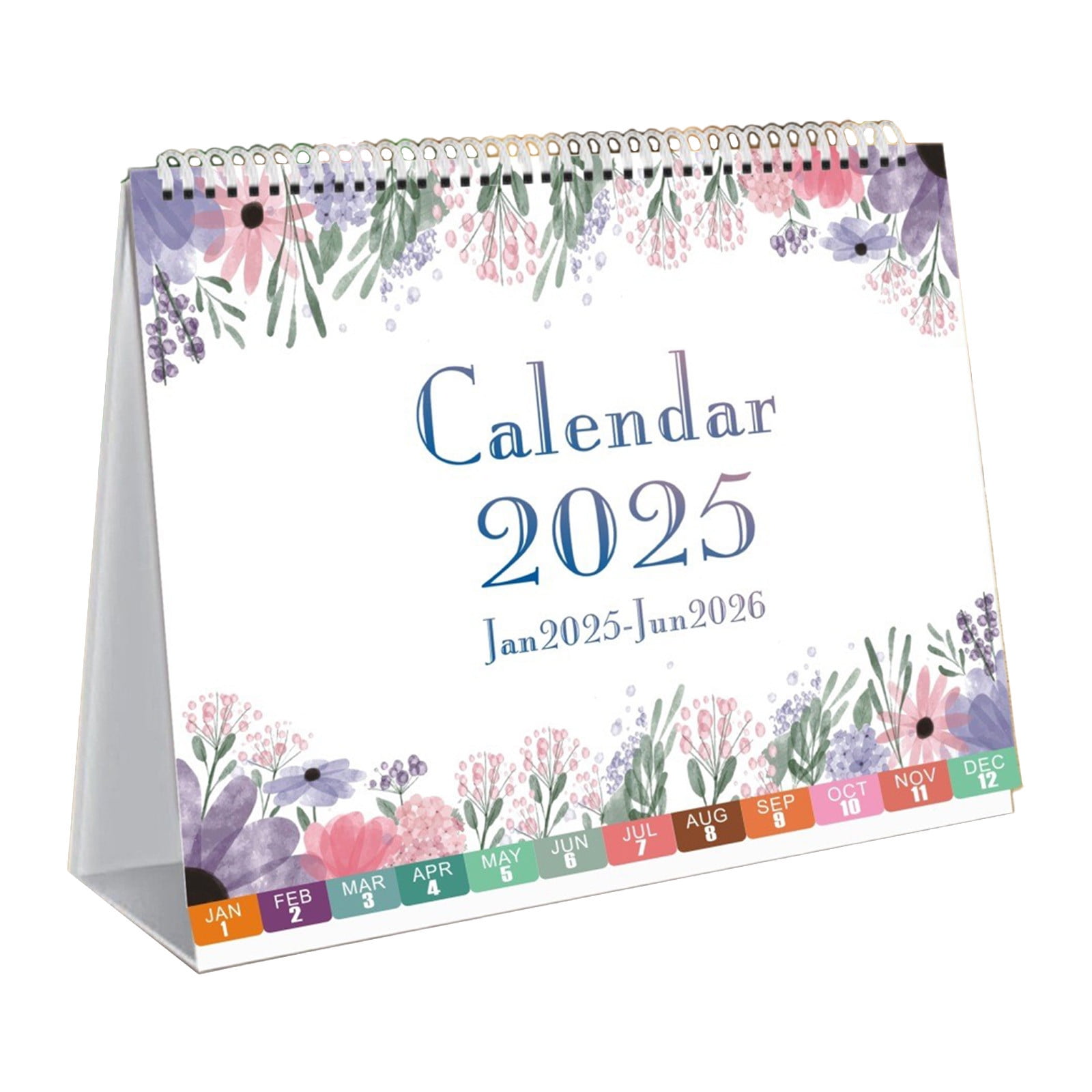 Uutvmp Floral Wall Calendar 2025, 2025 Mini Wall Calendar, Gorgeous ...