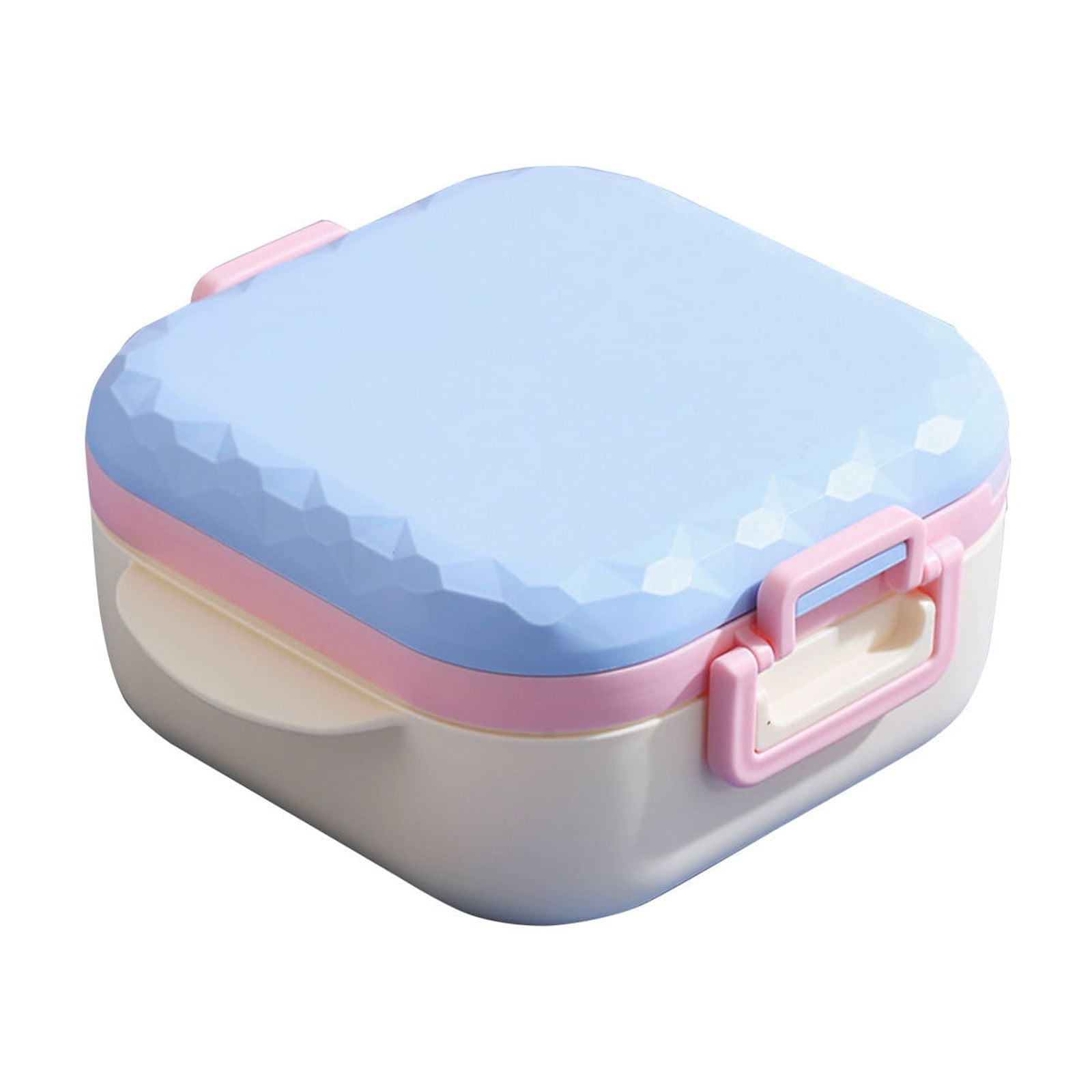 Uutvmp Food Storage Container with Lock, Portable Lunch Box with 3 ...