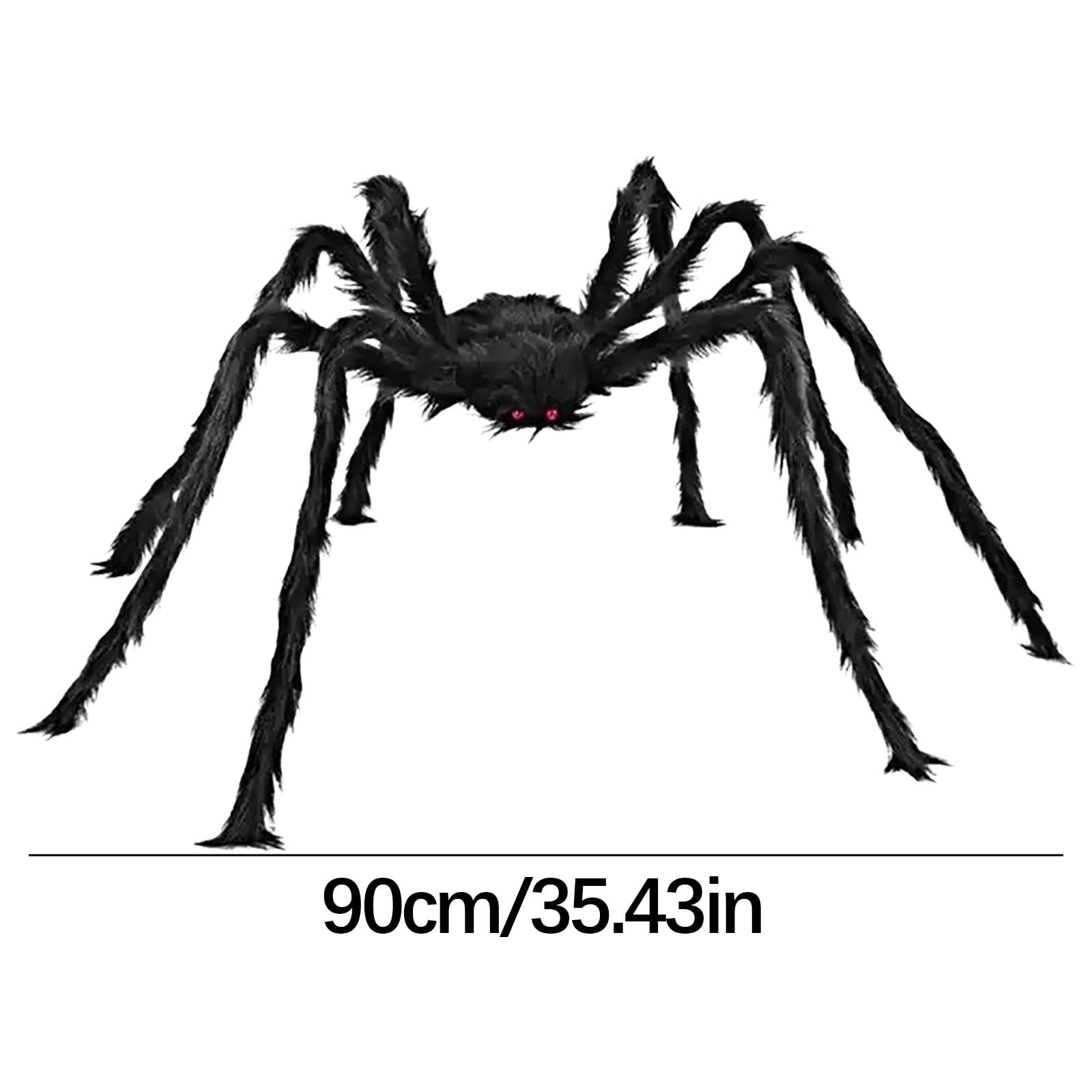 Uutvmp Halloween Decorations Giant Spider 35.43inch,Realistic Large ...