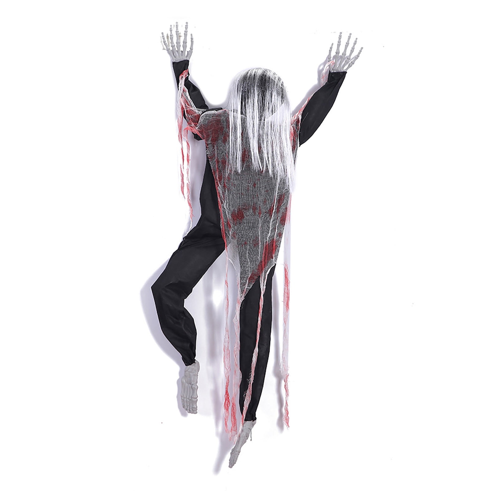 Uutvmp Halloween Zombie Decorations, Outdoor Scary Creepy Climbing ...