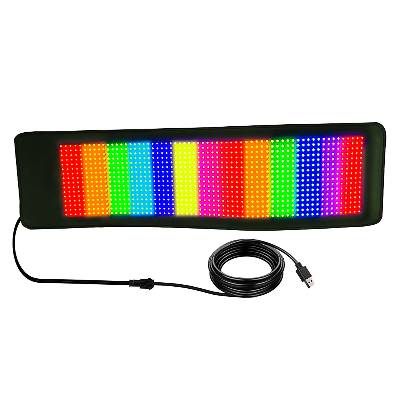 Uutvmp LED Car Sign, Flexible LED Matrix Panel, USB 5V Bluetooth ...