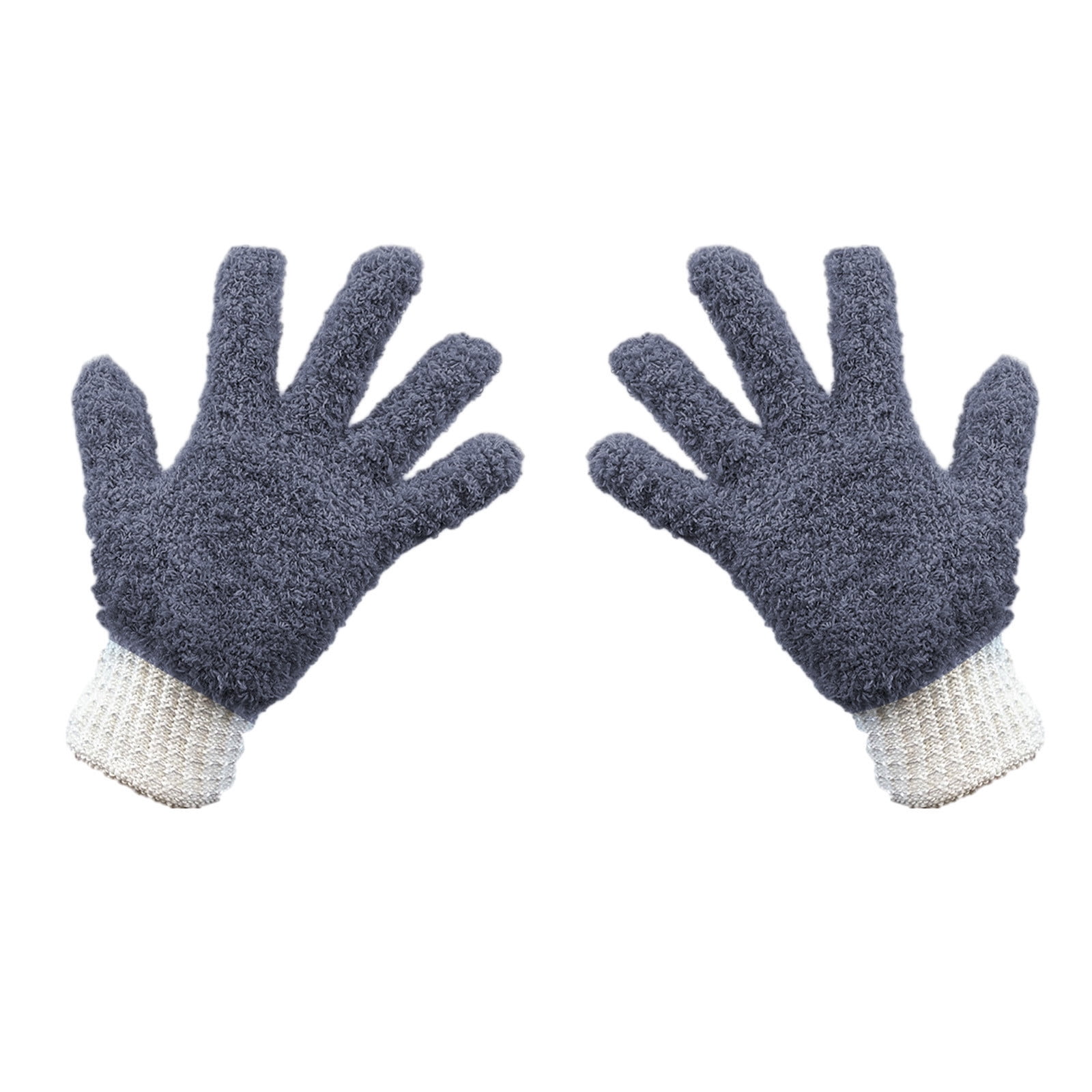 Uutvmp Microfiber Dusting Gloves, Fuzzy Gloves, Reusable Gloves ...