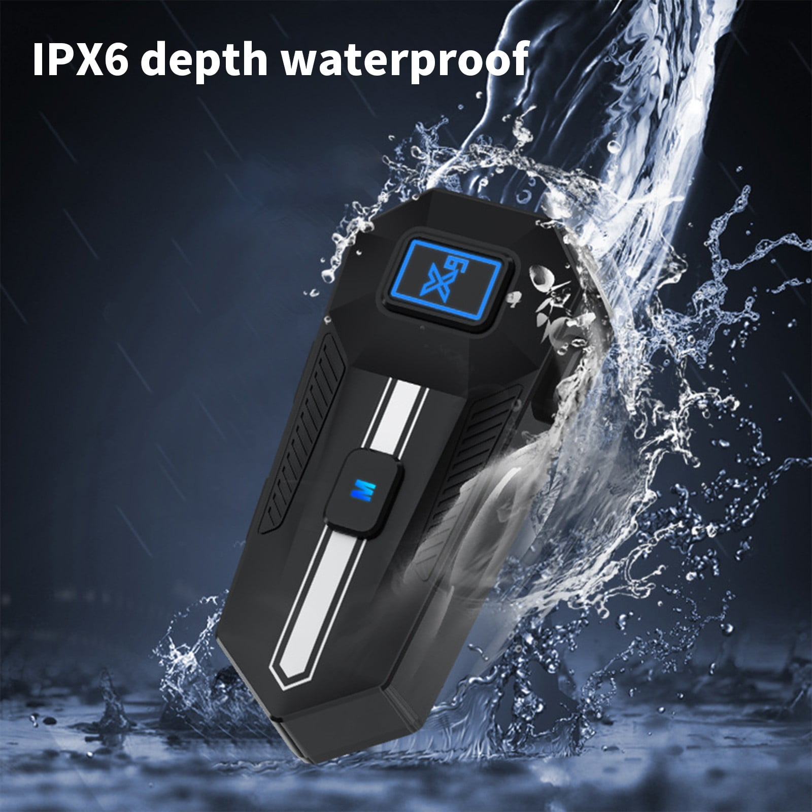 Uutvmp Motorcycle Bluetooth Headset with Music Sharing, Motorcycle ...