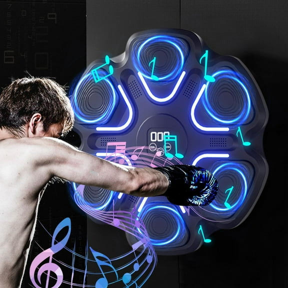Megelin Music Boxing Machine with Boxing Gloves, Music Boxing Machine ...