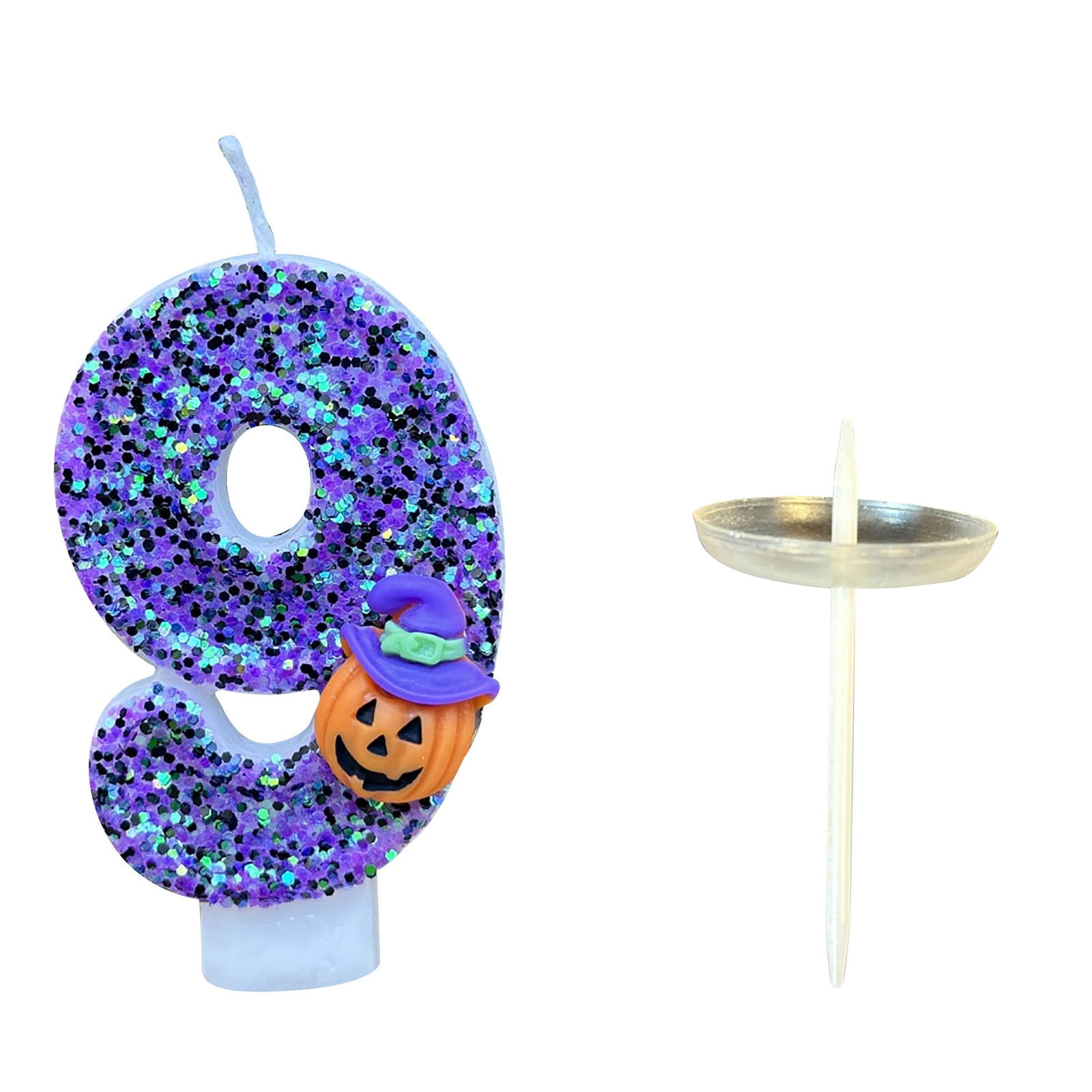 Uutvmp Number 9 Halloween Pumpkins Birthday Candles, Halloween Pumpkins ...
