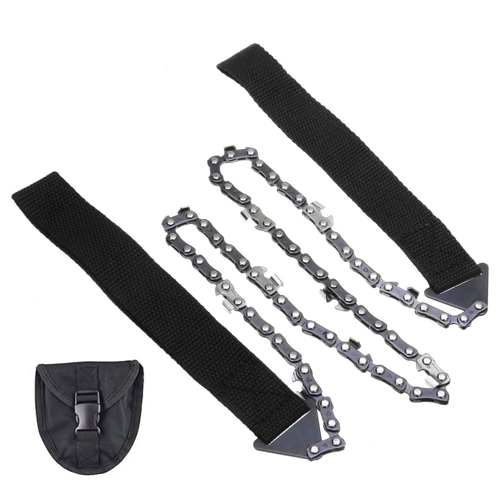 Uutvmp Pocket Chainsaw, 25.6 Inch Survival Saw with Handles, Pocket ...