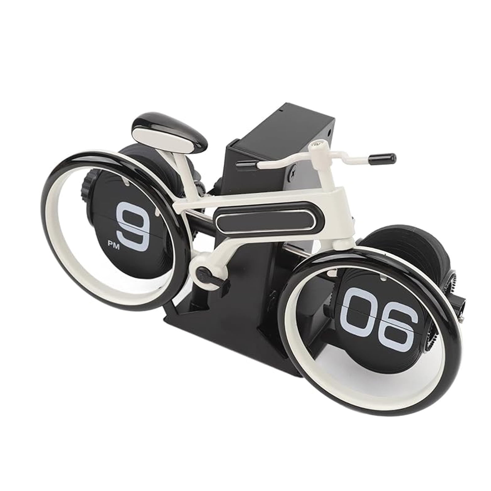 Uutvmp Retro Mechanical Flip Clock, Battery Operated Flip Clock ...