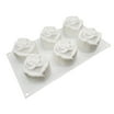 Apooke Mini Roses Flower Silicone Cake Mold Chocolate Sugarcraft ...