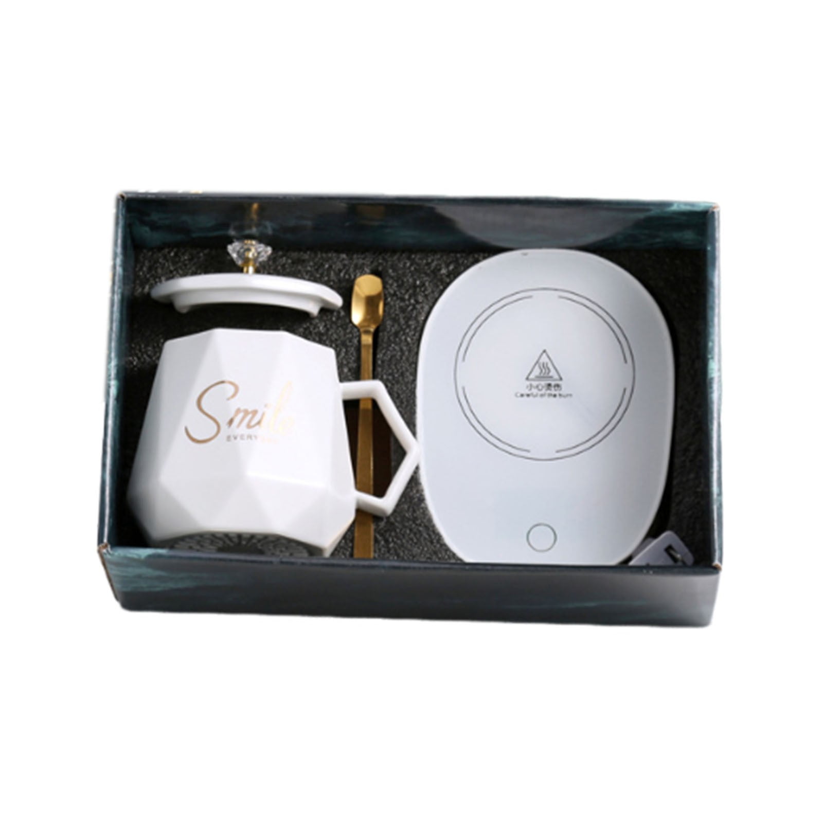 Uutvmp Smart Mug Set, Self Heating Coffee Mug with Charging Coaster 131 ...