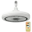 Fankiway Ceiling Fan with Lights Enclosed Low Fan Light Ceiling Light ...