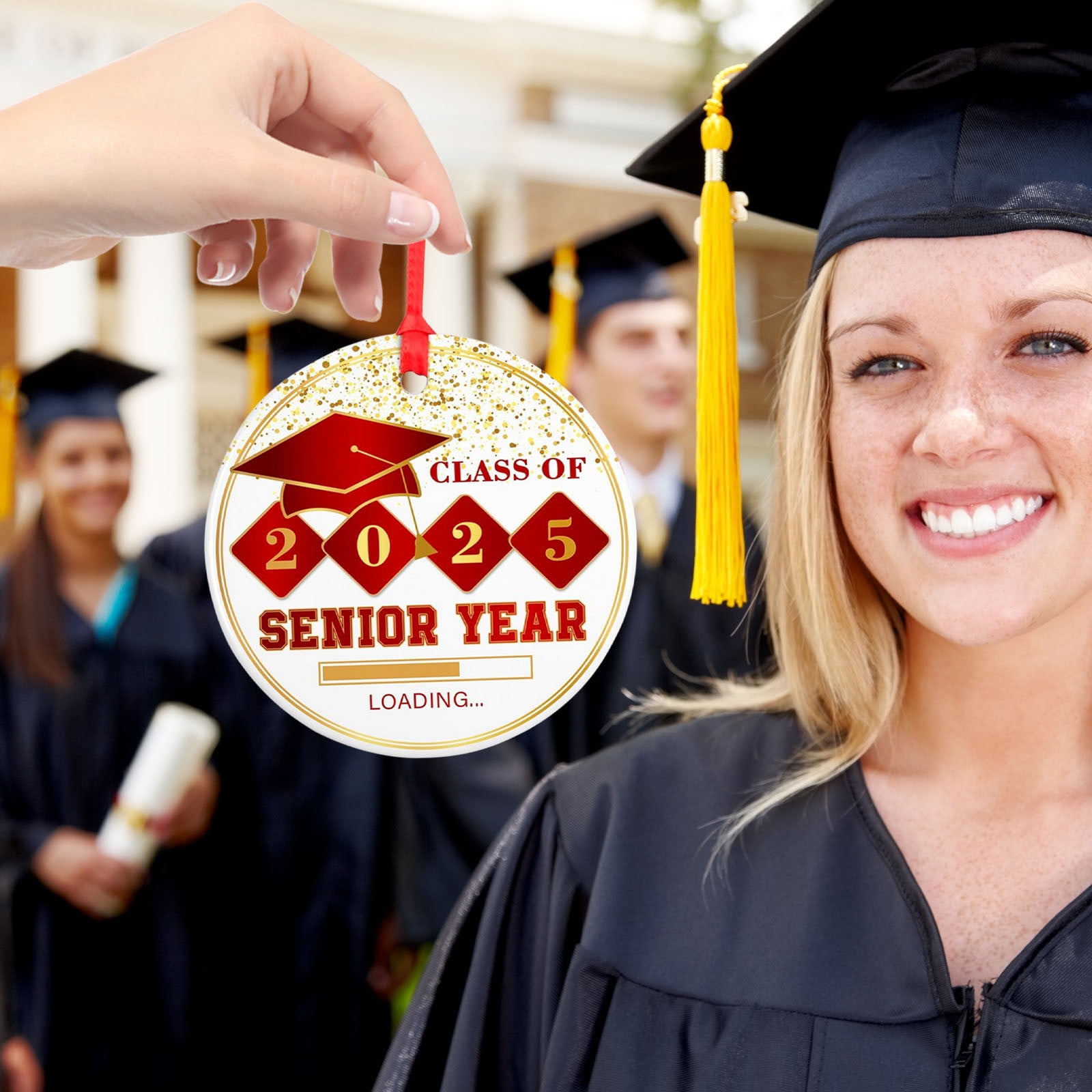 Uutvmp The Adventure Begins Graduation Ornament, Class of 2025 ...