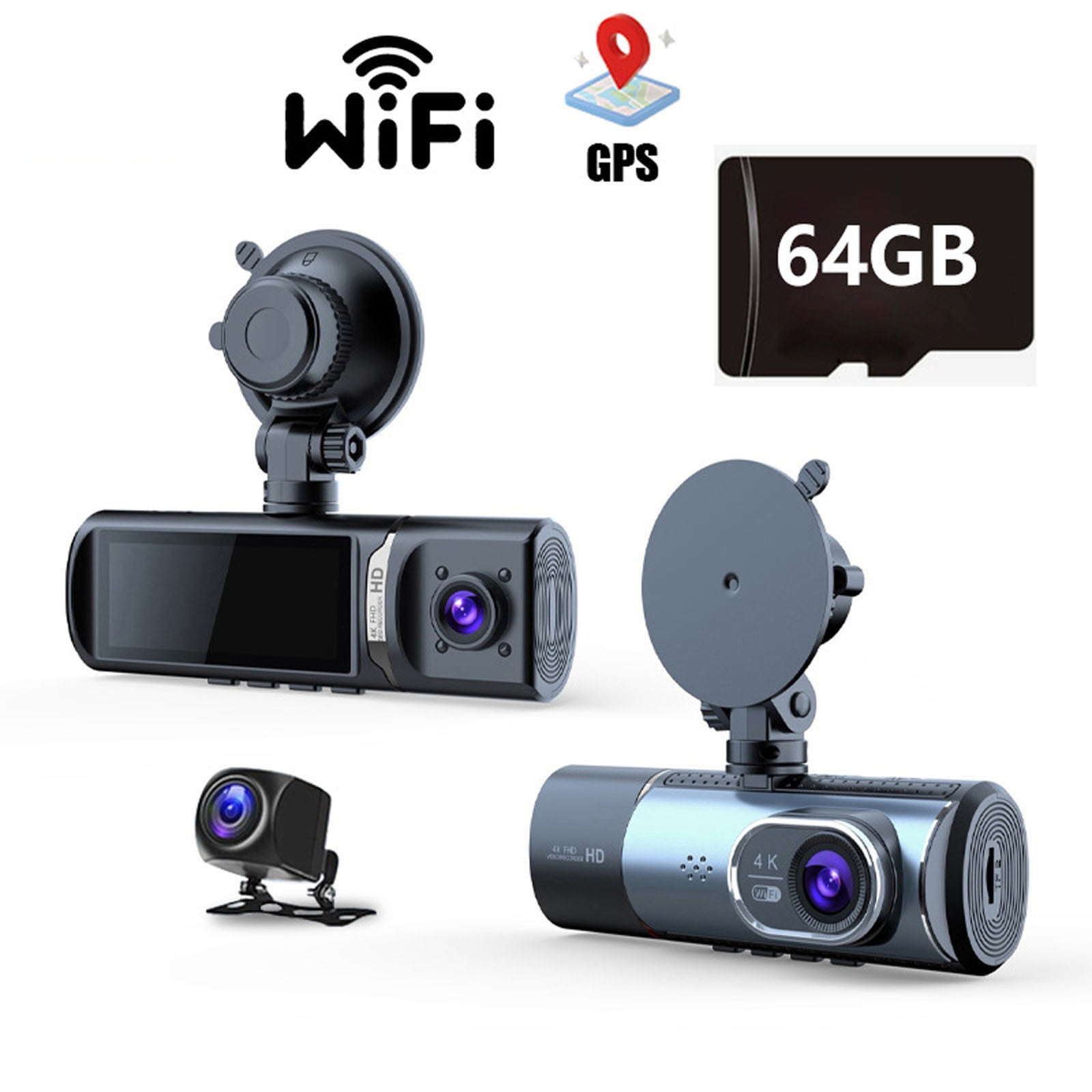 Uutvmp Three Record Three Screen With Display 4K Ultras-high Definition ...