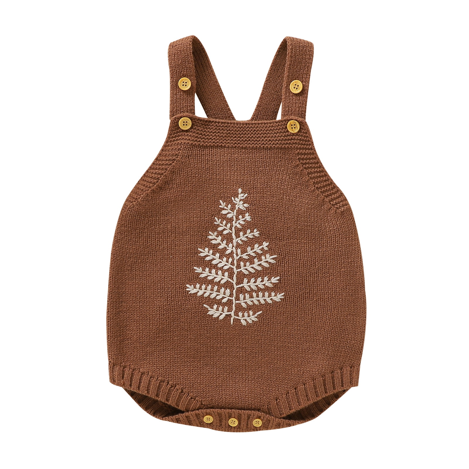 Uuwenda Cute Girls Bodysuits One-Pieces Baby Girl Boy Floral Pattern ...