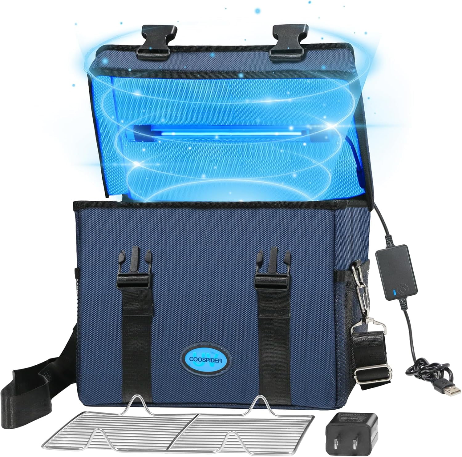 Uv Ozone Box With Timer, Foldable Large Cleaner Uvc Bag And Usb Port ...