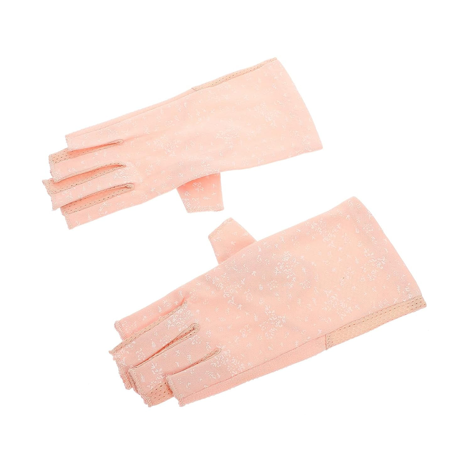 Uv Protection Gloves Sun Protection Half Finger Gloves Womens Glives 1 ...