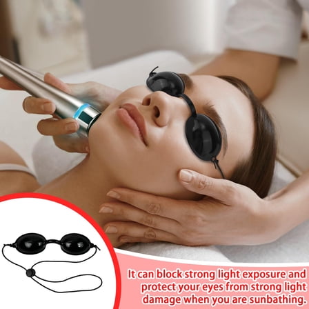 Super Sunnies Evo Flexible Tanning Bed Goggles, UV Eye Protection ...