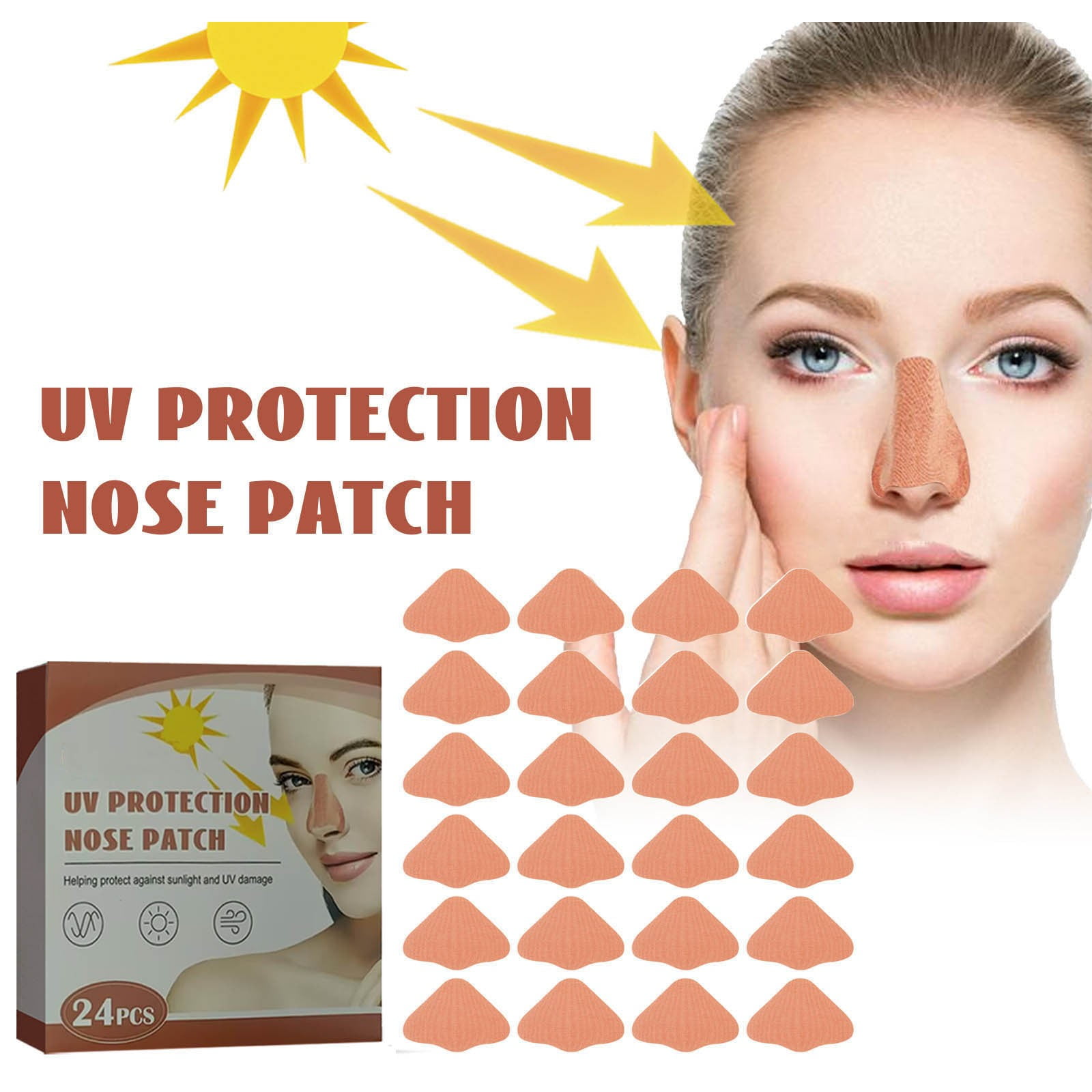 Uv Protection Nose Patch, Nose Shield, Breathable Material, Sports ...