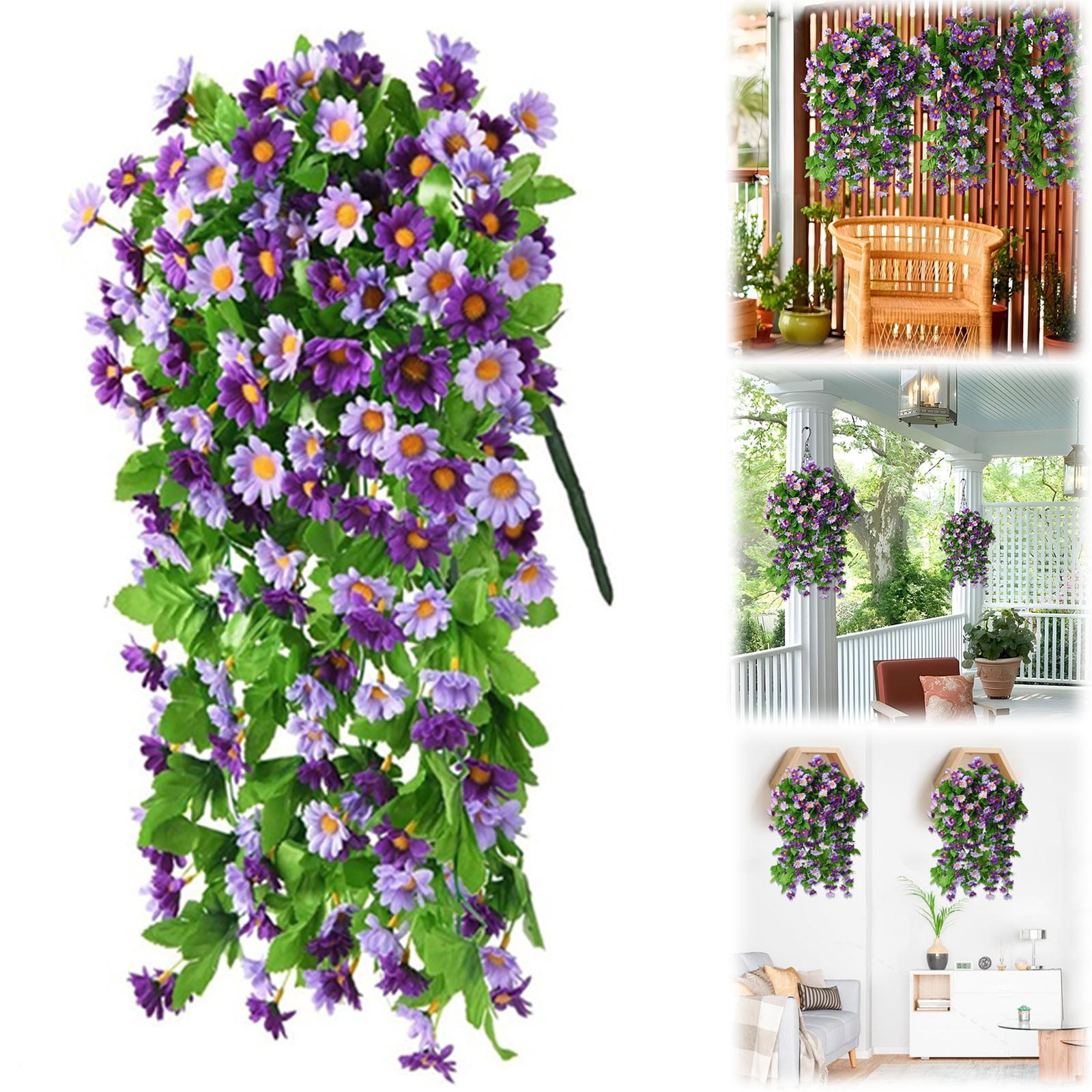 Artificial Hanging Flowers Mums Artificial Flowers For Decoration ...