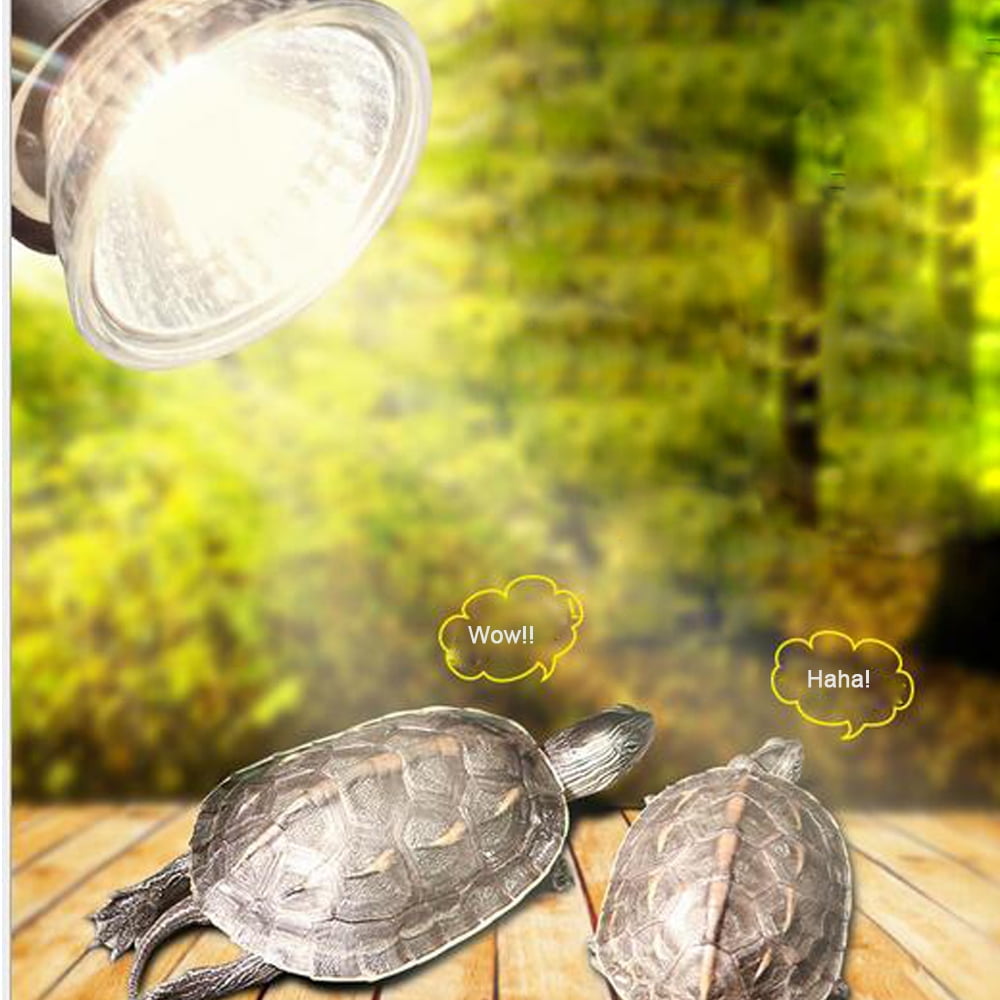 UVB 3.0 Reptile Lamp Bulb Turtle Basking UV Light Bulbs Heating Lamp ...