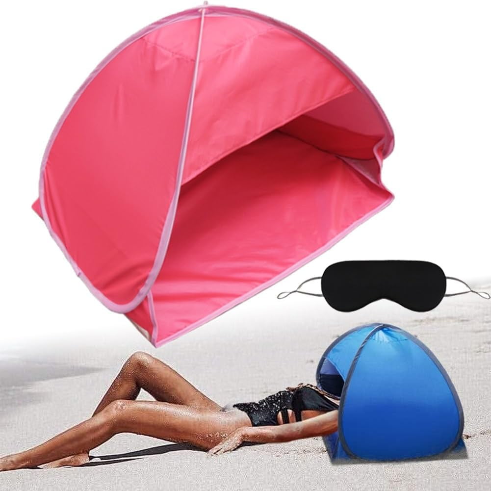 Uveego Mini Head Sun Shelter Tent, Pop up Beach Shade Sun Protection ...