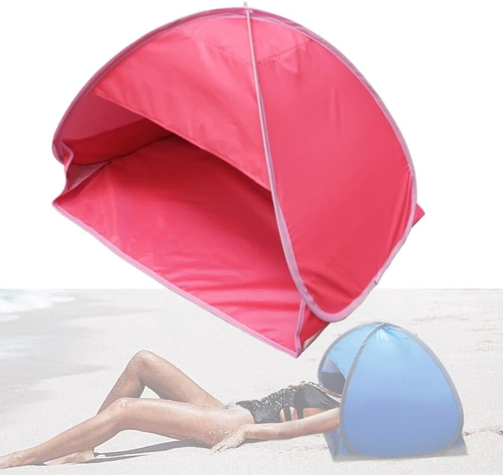Uveego Mini Head Sun Shelter Tent,Top Phone Holder & Dual-Side Storage ...