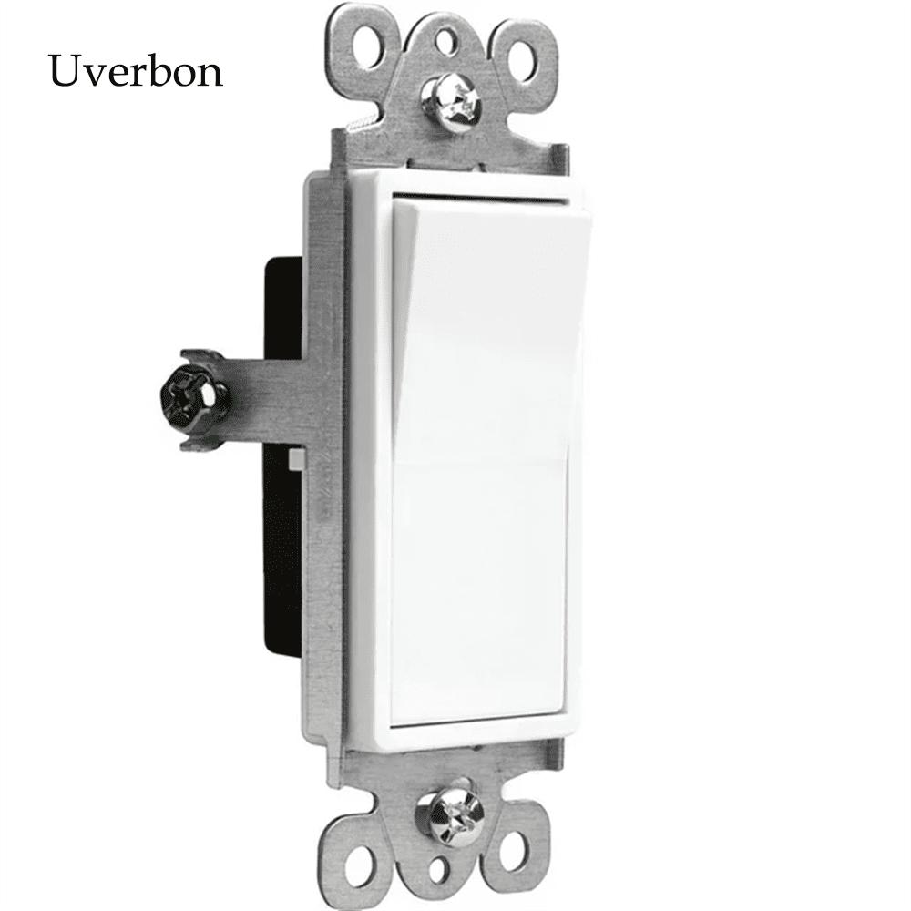 Uverbon Electric switches, Single Pole, 3 Wire, Grounding Screw ...