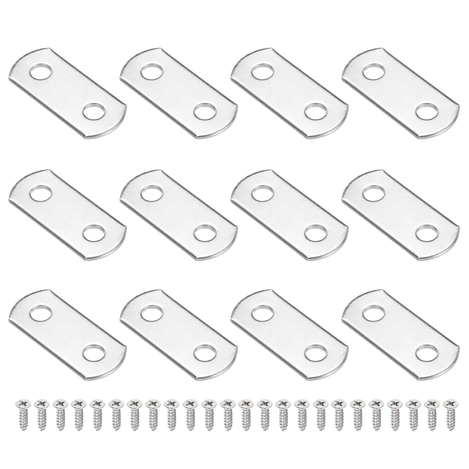 Uxcell 0/0 Flush Canvas Clips, 12 Pcs Metal Picture Framing Mirror ...