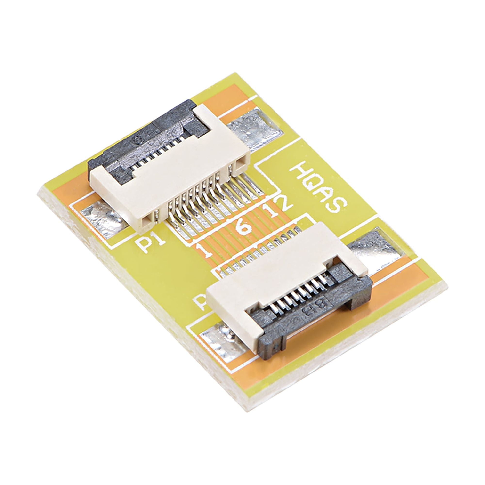 Uxcell 0.02'' 8 Pins to 8 Pins Pitch Extension Connector Adapter Metal ...