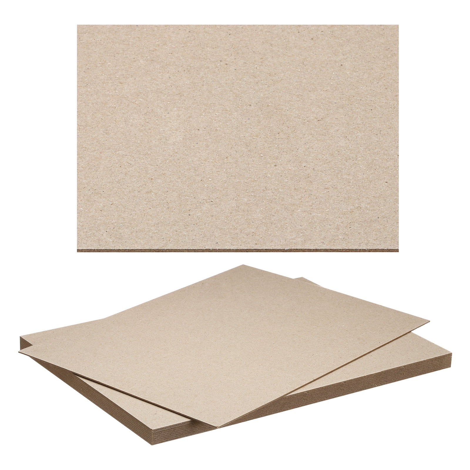 Uxcell 0.06"x12"x8" Book Board, 10 Pack Chipboard Sheets Book Binding ...
