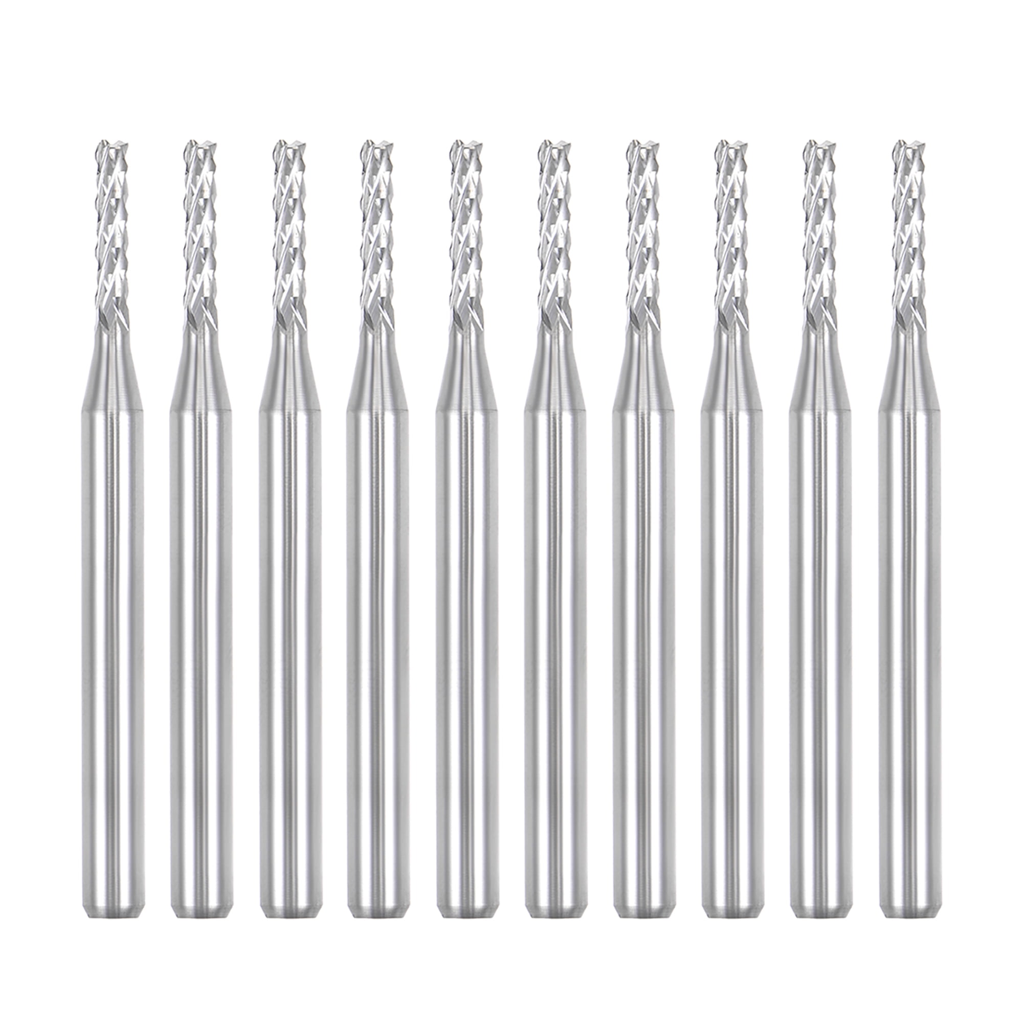 Uxcell 0.07'' x 0.35'' End Mill Engraving Milling Cutter CNC Router ...