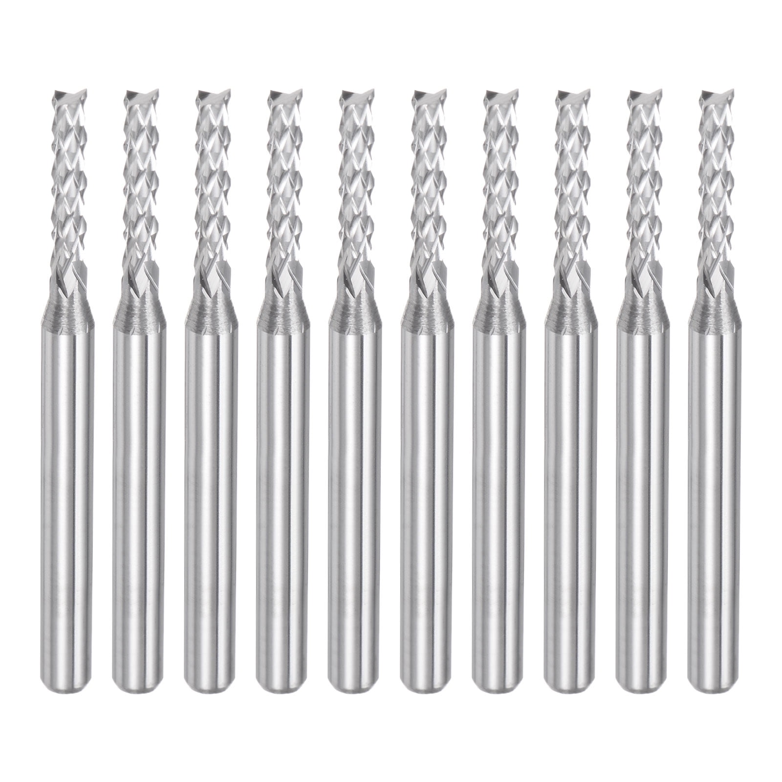 Uxcell 0.083'' Mill Engraving Milling Cutter CNC Router Bits Carbide ...