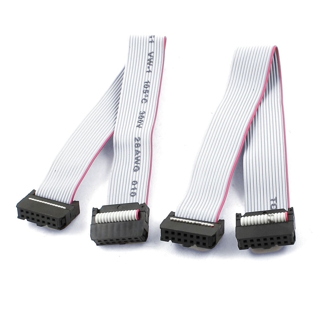 Uxcell 0.1" Pitch Female to Female 2x7 14Pin IDC Flat Ribbon ...