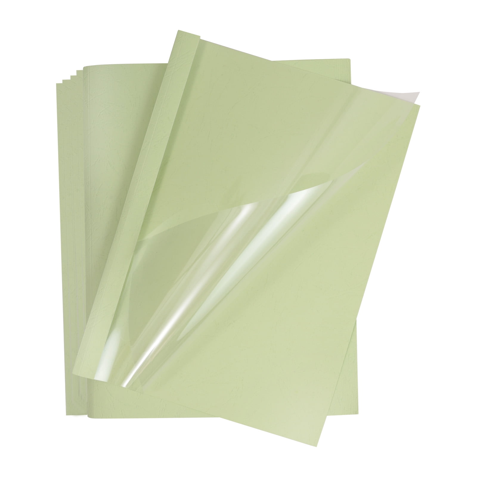 Uxcell 0.1" Thermal Binding Cover, 20Pcs PE Presentation Paper File ...