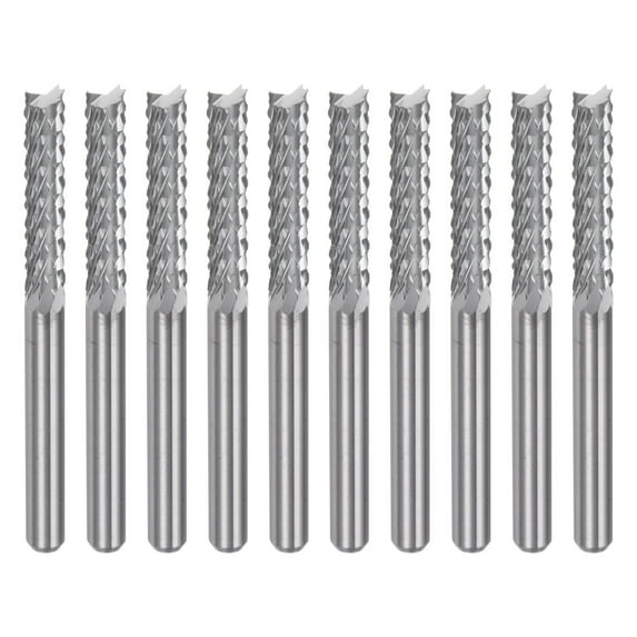 Uxcell 0.125'' Mill Engraving Milling Cutter CNC Routers Bit Carbide ...