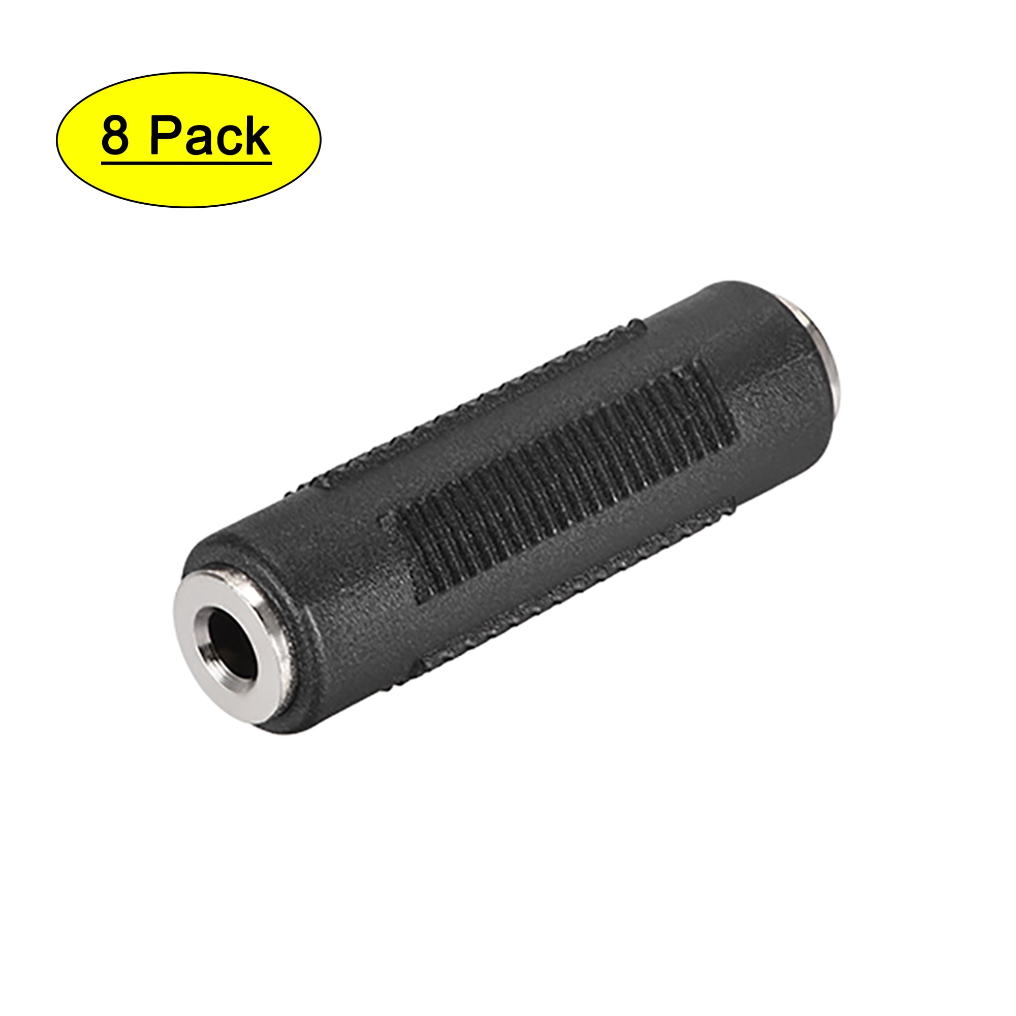 Uxcell 0.14'' Female to Female Connector Stereo Audio Video Adapter ...