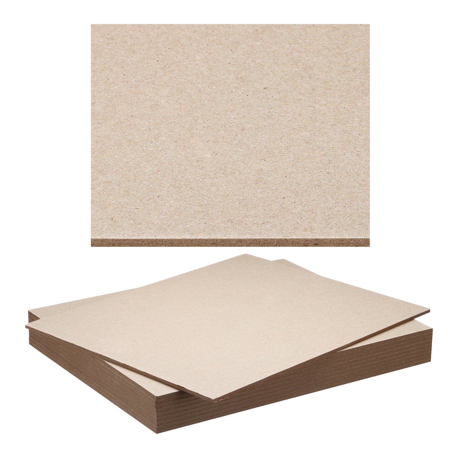 Uxcell 0.16"x12.5"x10" Book Board, 10 Pack Chipboard Sheets Book ...